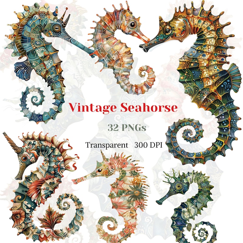 Victorian Sea Creatures - Etsy