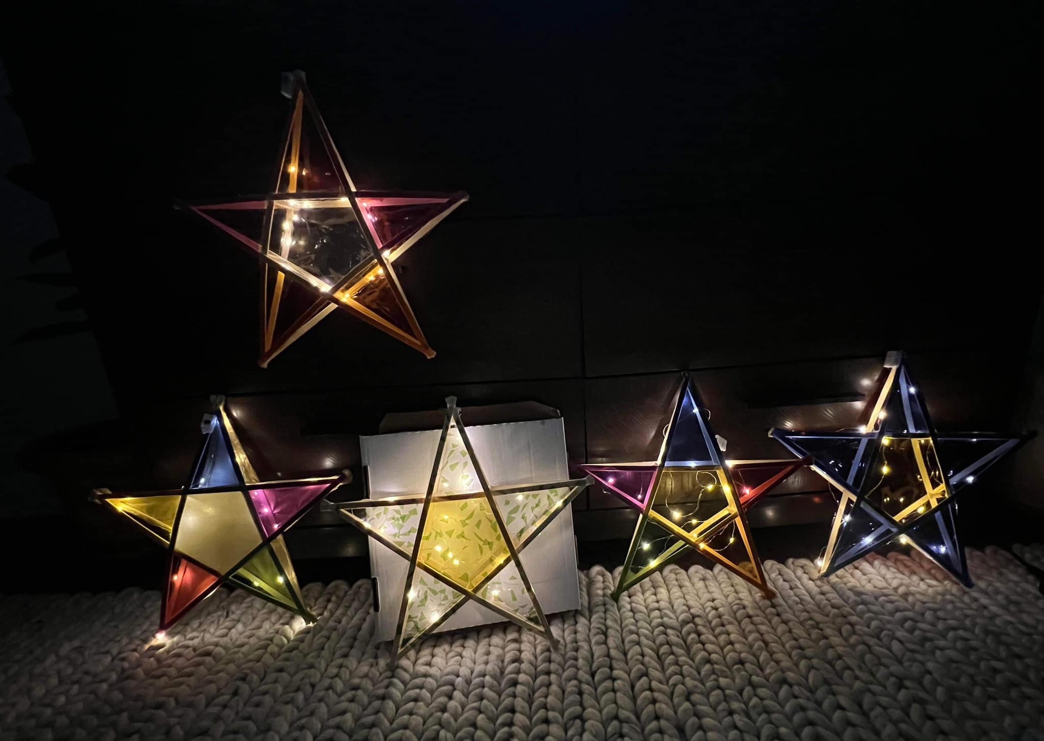 DIY Parol Kit, Filipino Star Lantern, Comes With Lights and All the ...