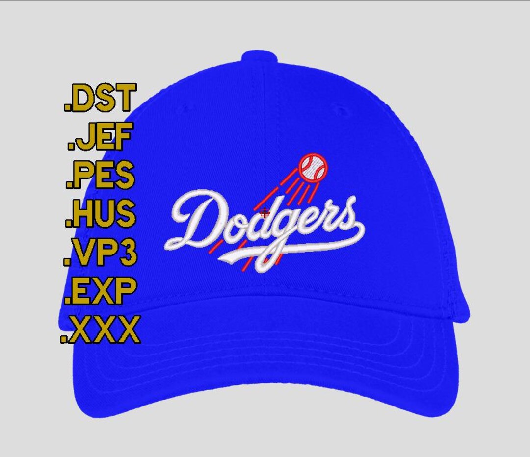 Los Angeles Dodgers Embroidery Design - Etsy