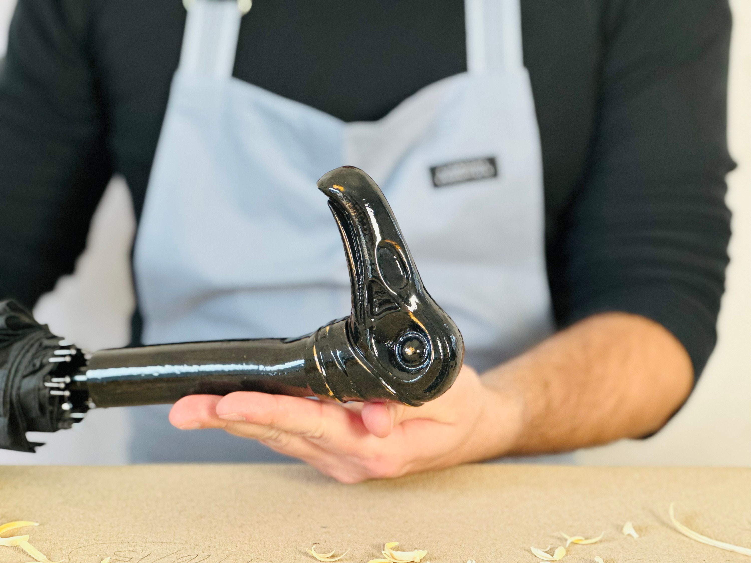 Unique Umbrella Raven Skull Gothic Umbrella Crow Skull Vintage Umbrella ...