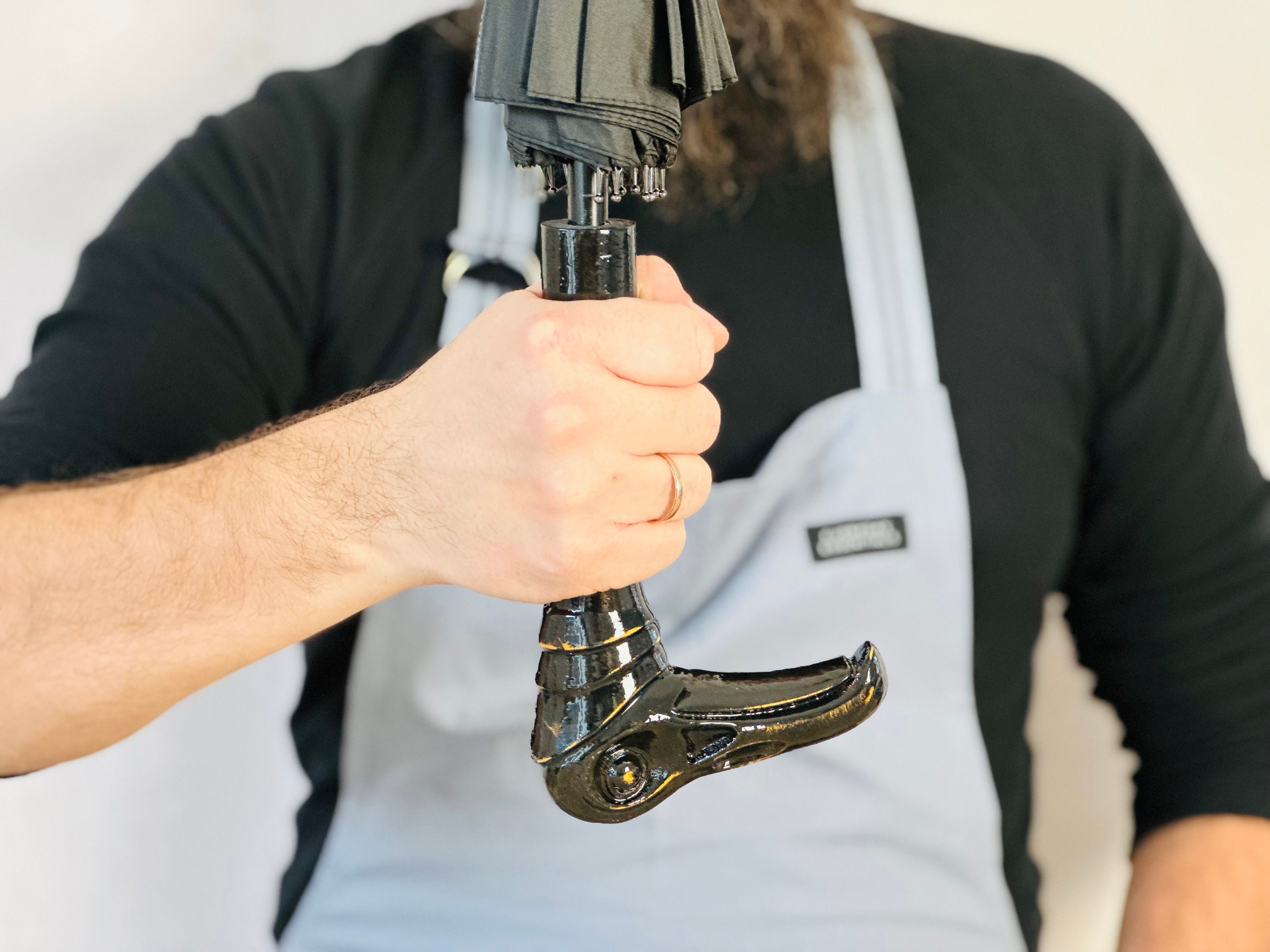 Unique Umbrella Raven Skull Gothic Umbrella Crow Skull Vintage Umbrella ...