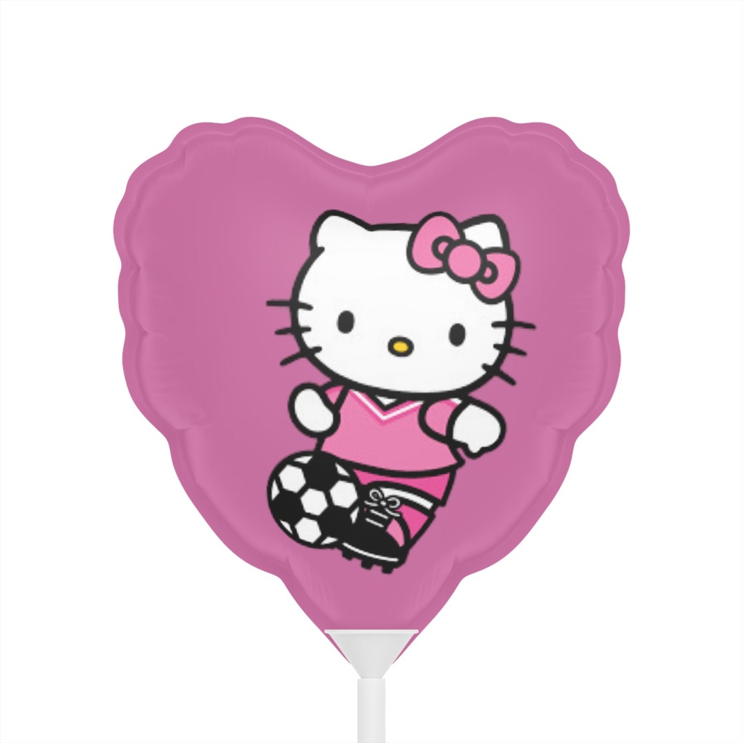 Hello Kitty Pink Soccer Pink Soccer Jersey Pink Heart-shaped - Etsy