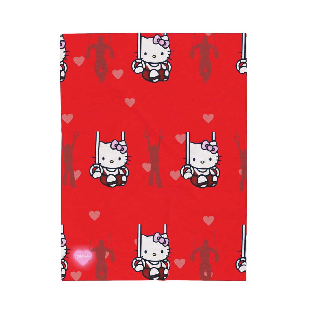 Hello Kitty Gymnastics Ring Pattern, Red Gymnastic Ring Positions ...