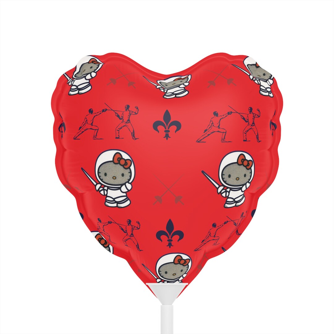 Hello Kitty Fencing Red Sword Pattern Blue Fencing Sword - Etsy