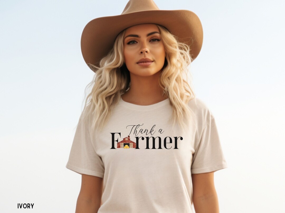 Thank a Farmer Shirt, Farm Shirt for Women, Country Western, Rural ...