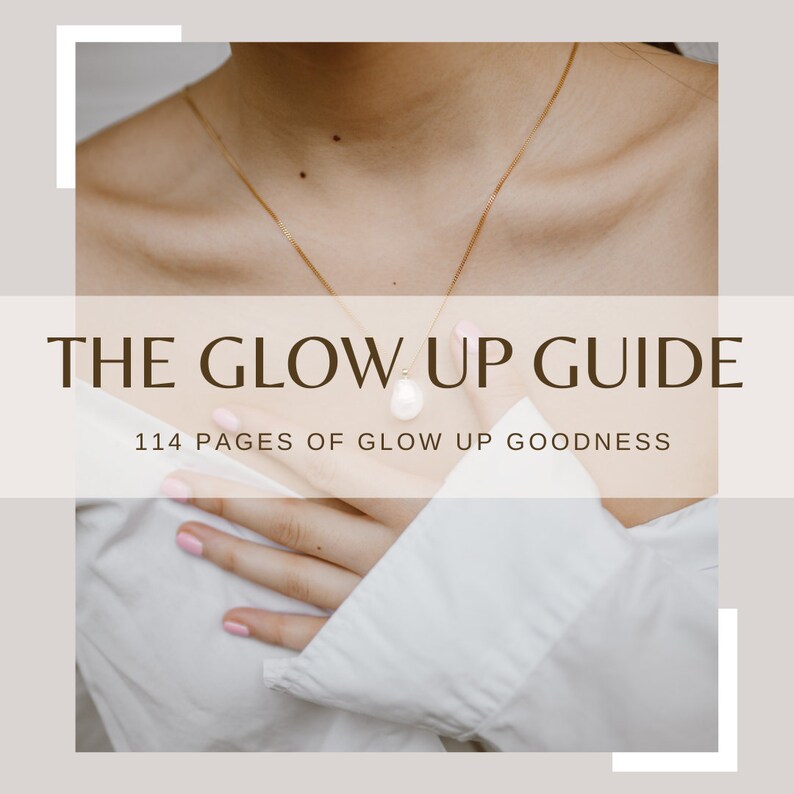 The Glow up Guide - Etsy