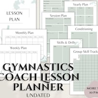 Gymnastics Beam Skills Tracker Template - WAG Level 6 - Etsy