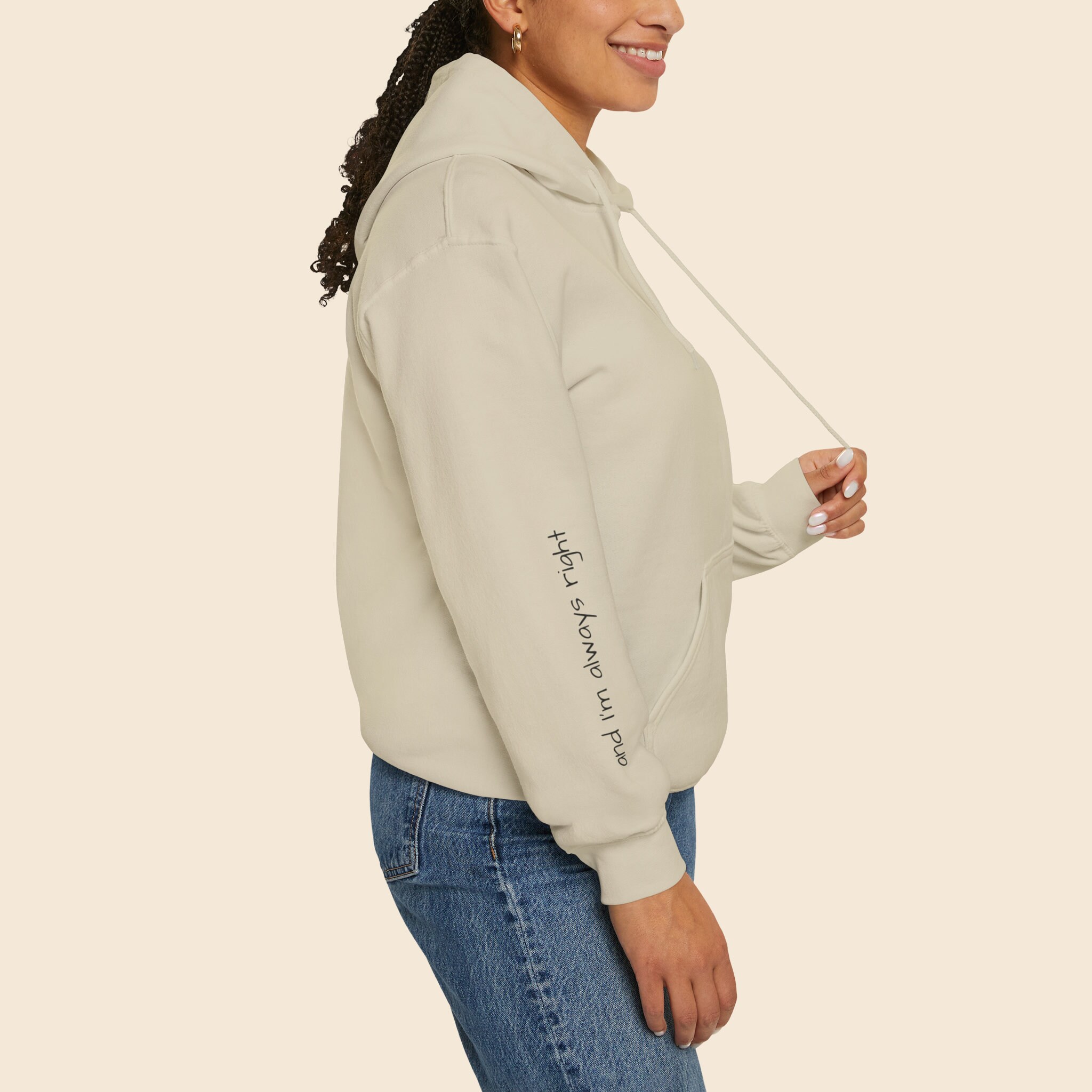 Left and Right Hooded Sweatshirt, Gift for New Driver, Minimalistic ...
