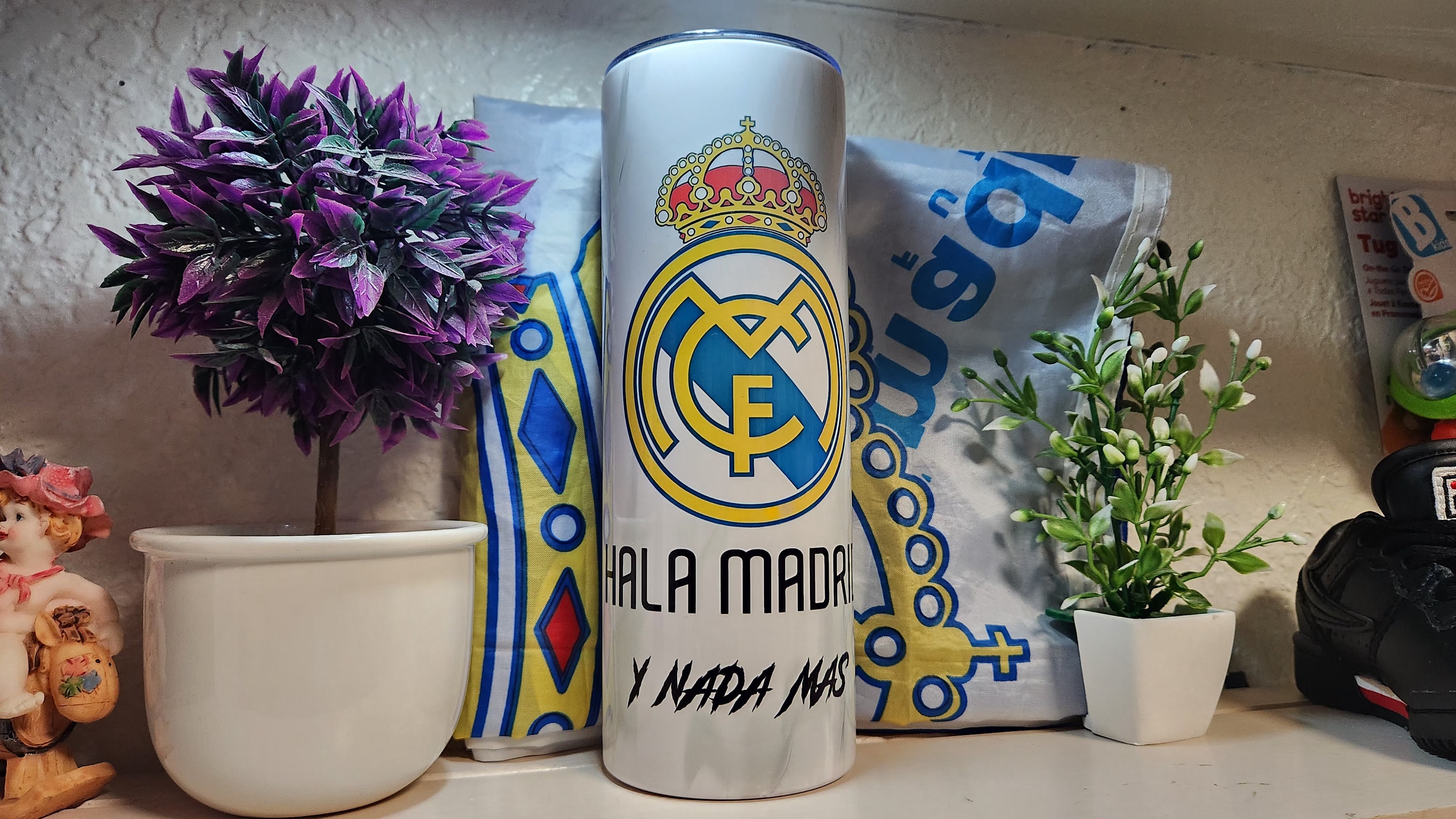Real Madrid Thermal Glass 20oz - Etsy