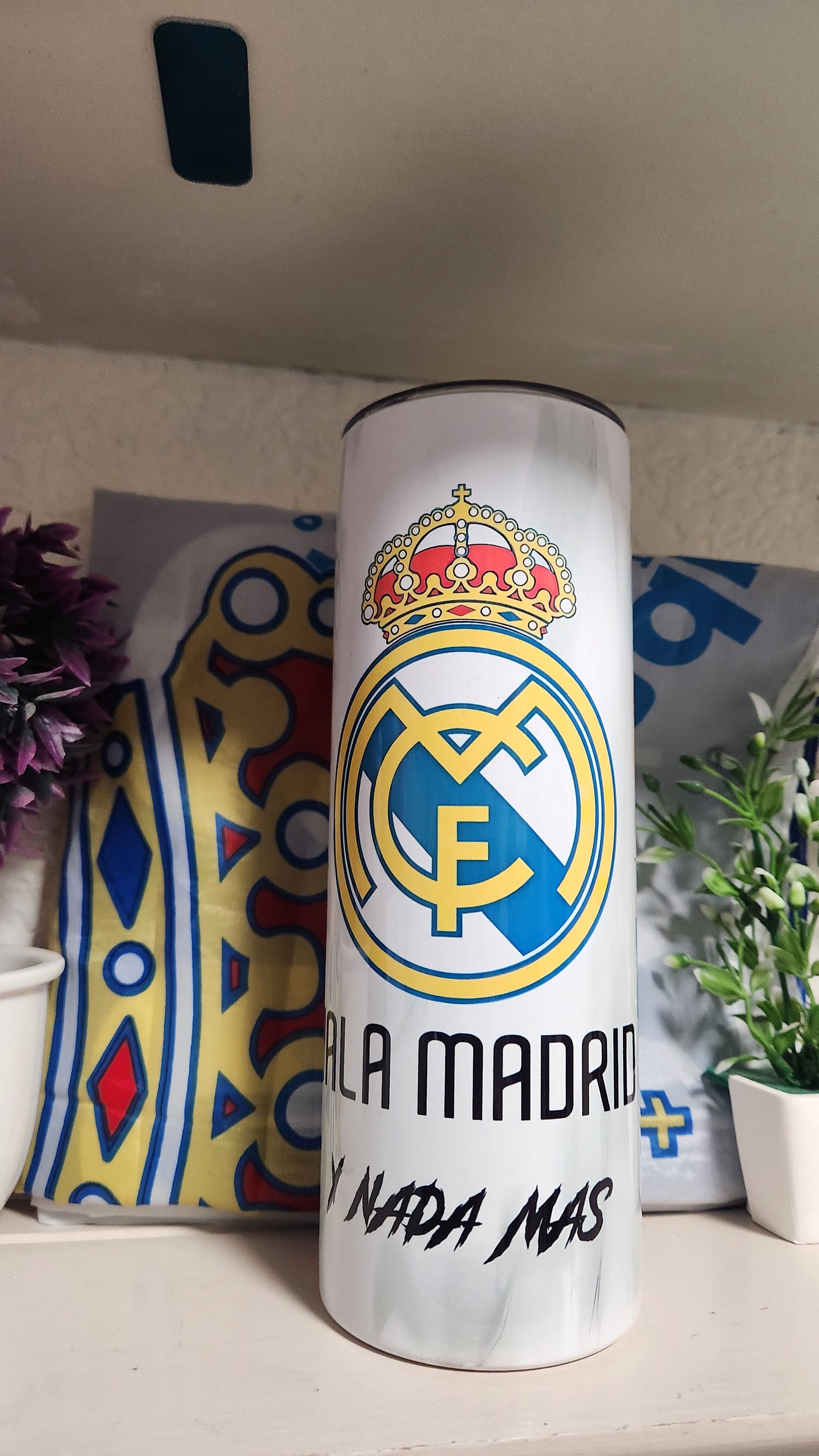 Real Madrid Thermal Glass 20oz - Etsy