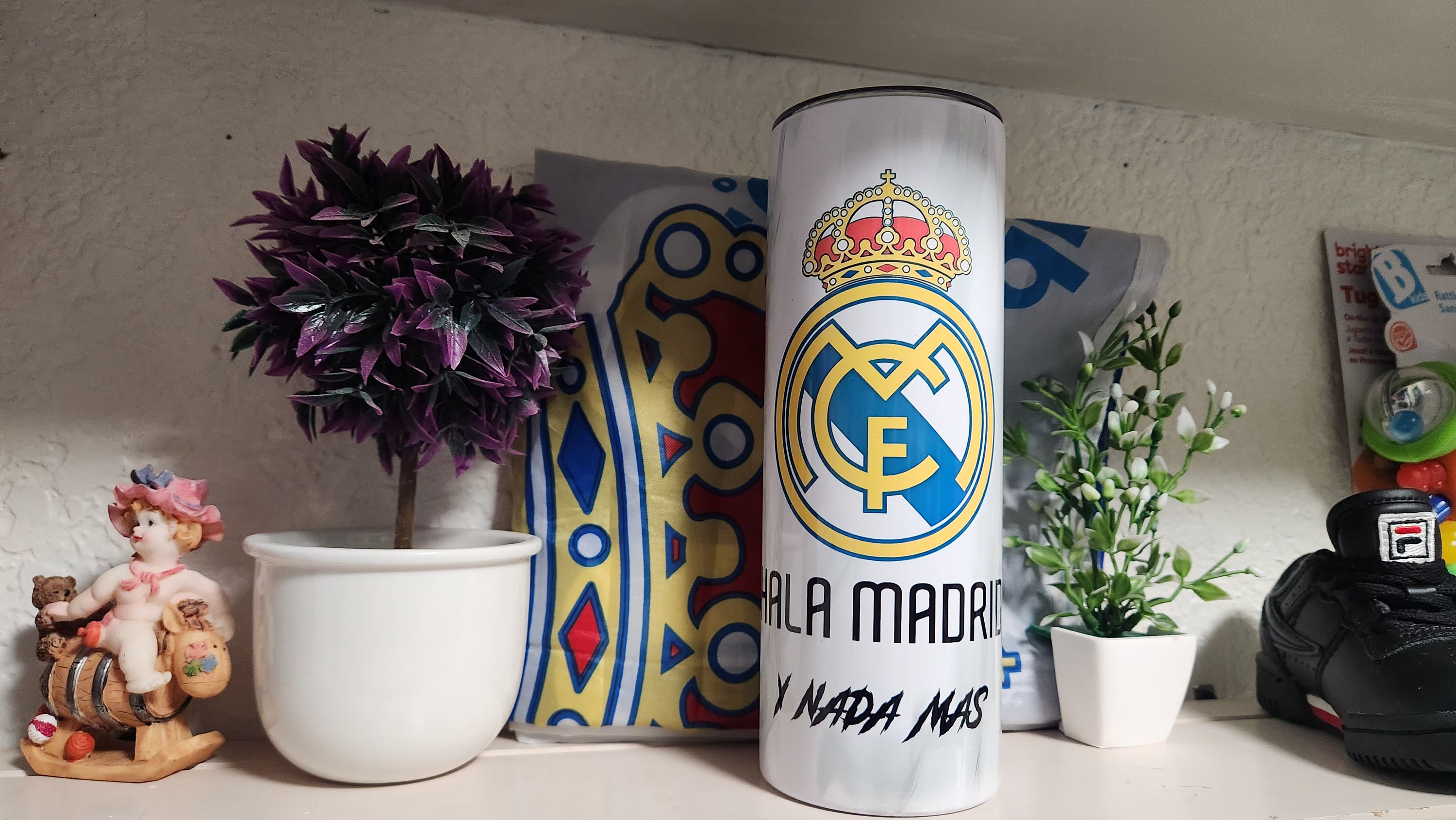Real Madrid Thermal Glass 20oz - Etsy