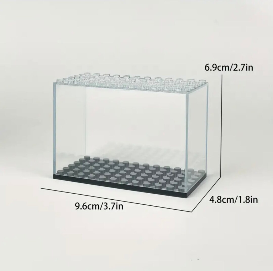 Lego Mini Figure Building Display Case - Etsy