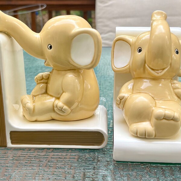 Elephant Bookends - Etsy Australia