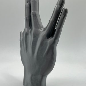 Spock Hand | Vulcan Salute Sign | Hand Sculpture | Different Color ...