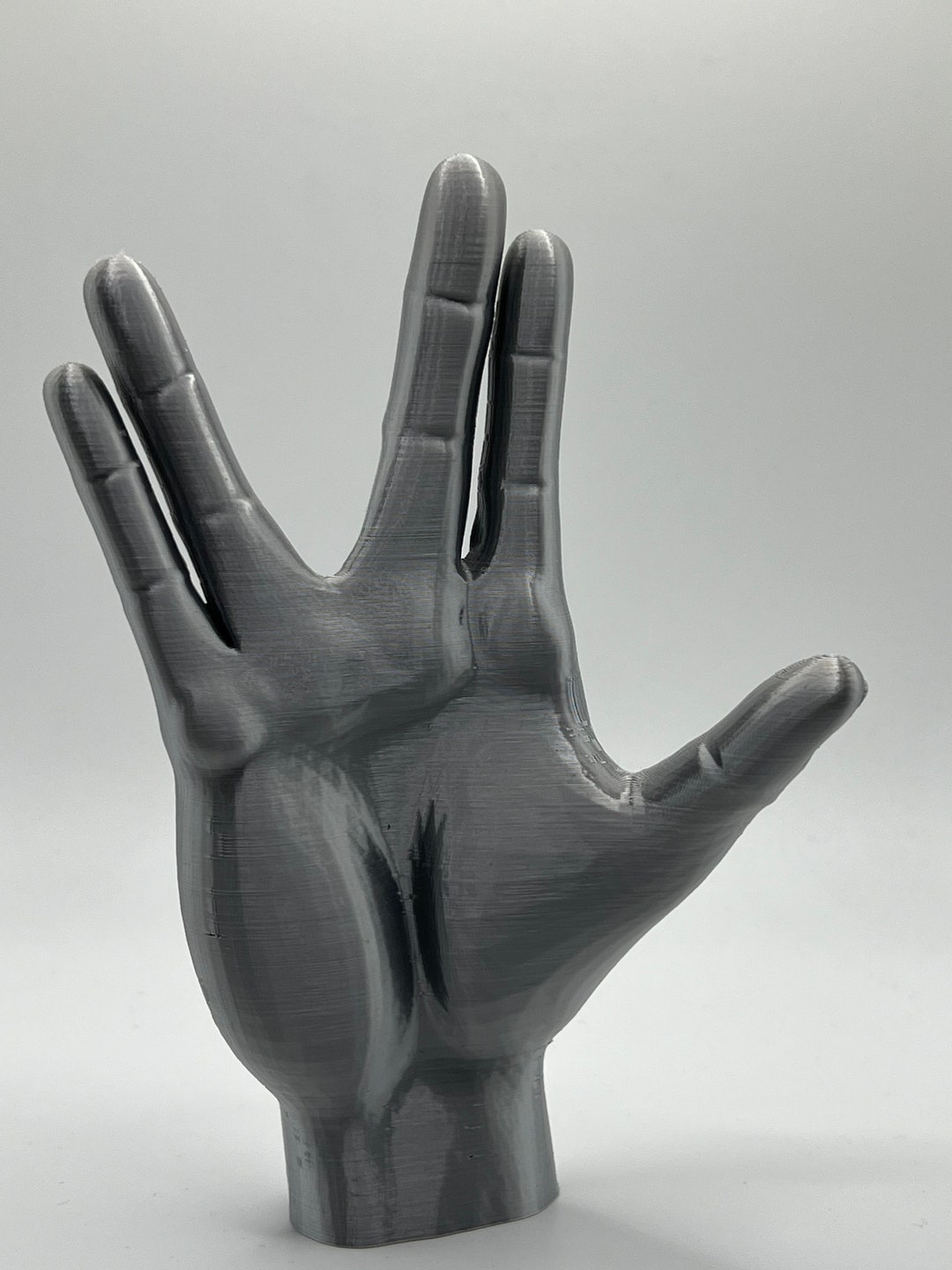 Spock Hand | Vulcan Salute Sign | Hand Sculpture | Different Color ...