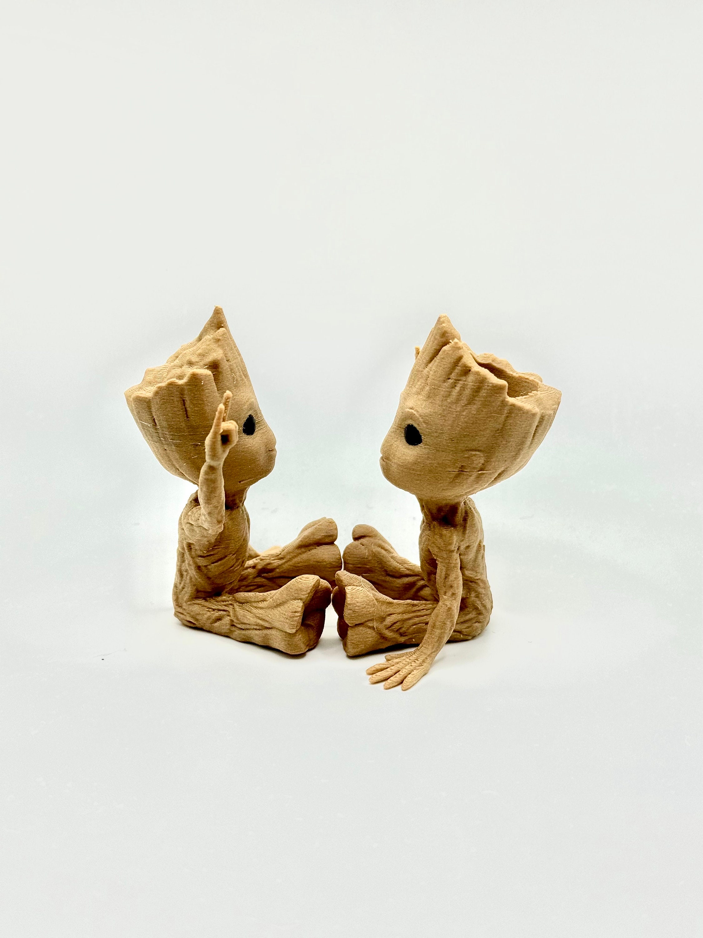 Groot With Attitude 3D Printed Irreverent Groot Unique Display Piece ...