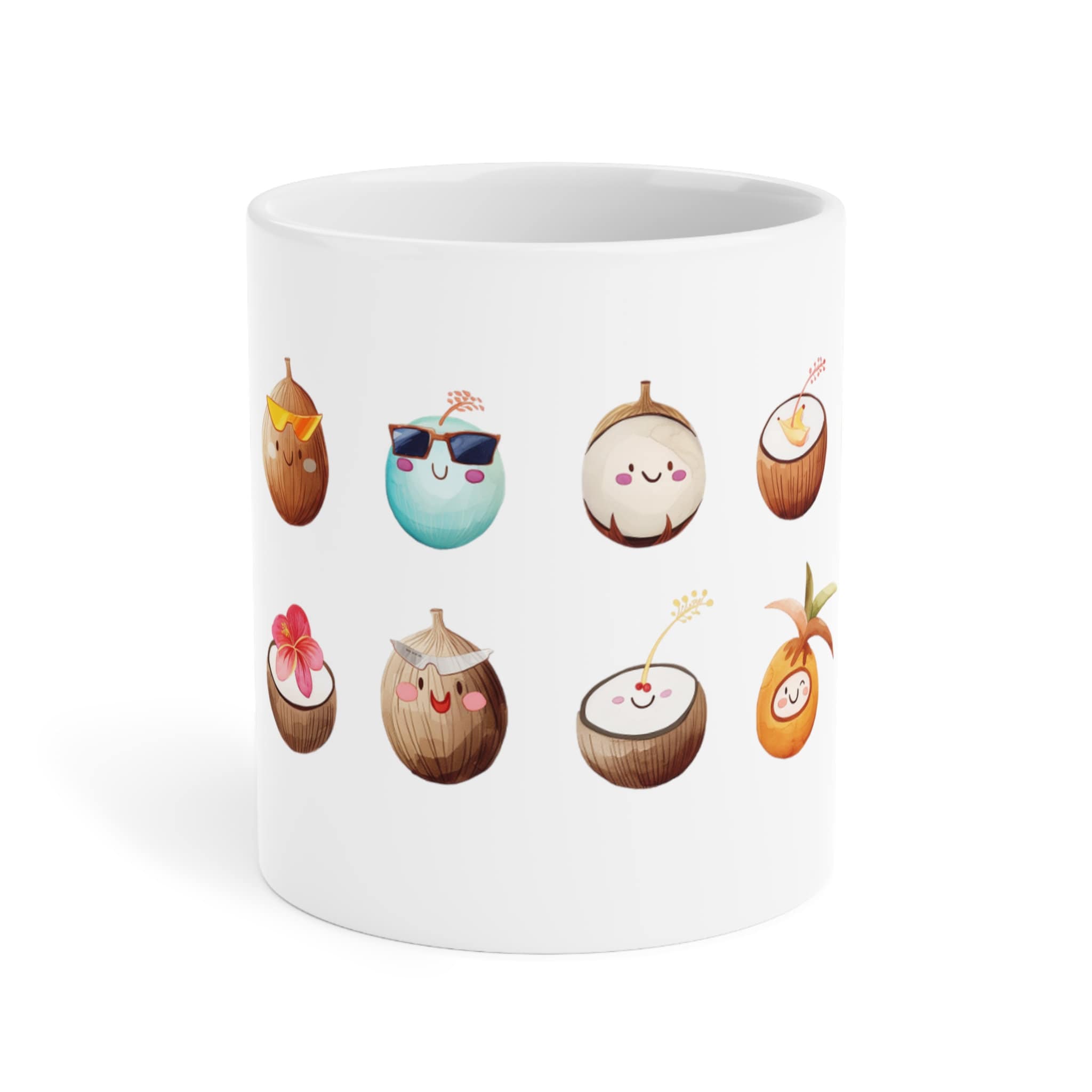 Chibi Coconut Mug Coffee Mug 11oz15oz20oz - Etsy