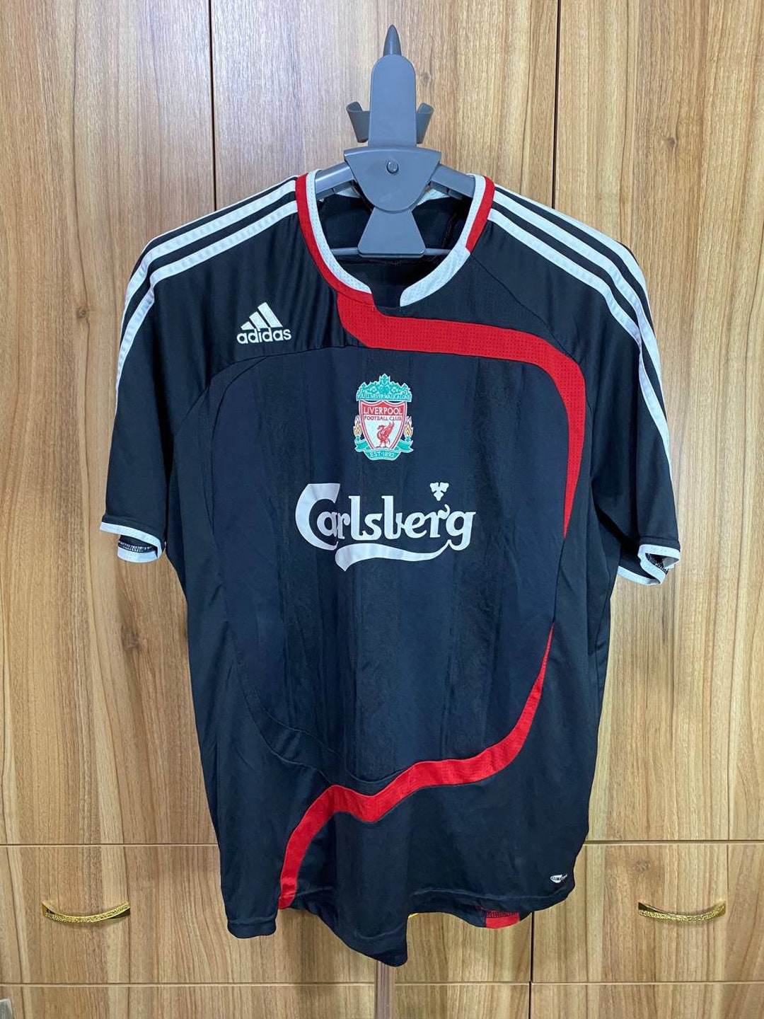 Liverpool Fc Adidas 2007 2008 Third Football Soccer Jersey - Etsy
