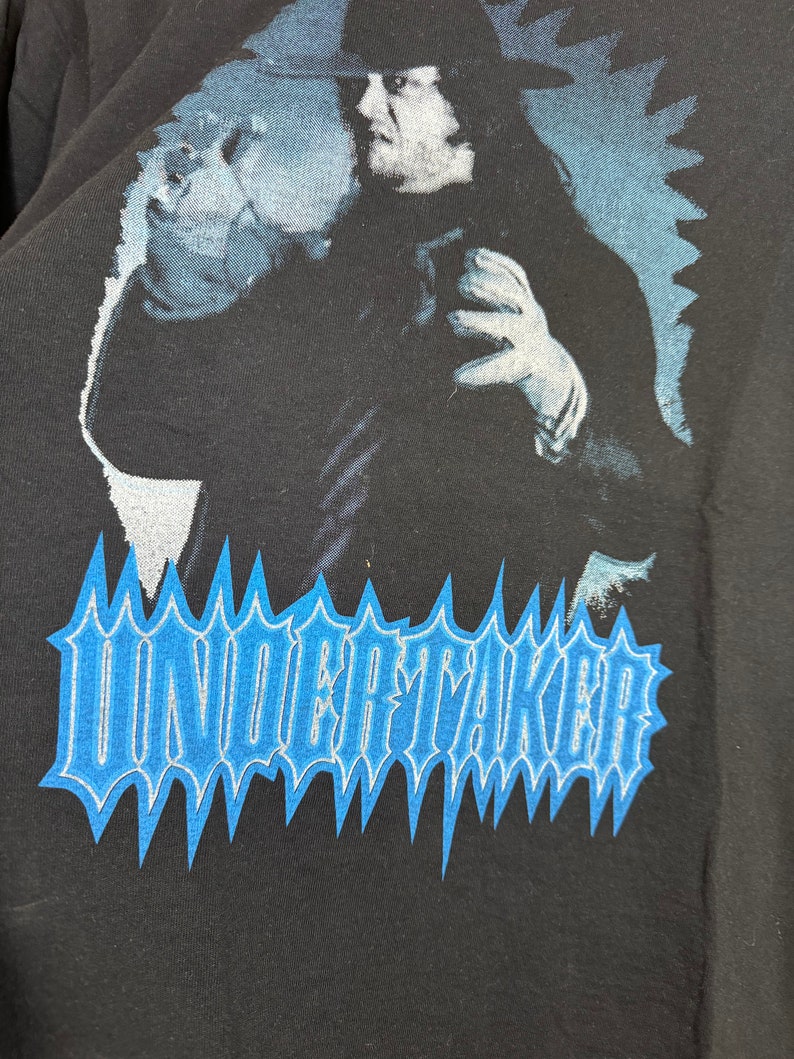 Very Rare Wwe Undertaker 80s T-shirt - Etsy