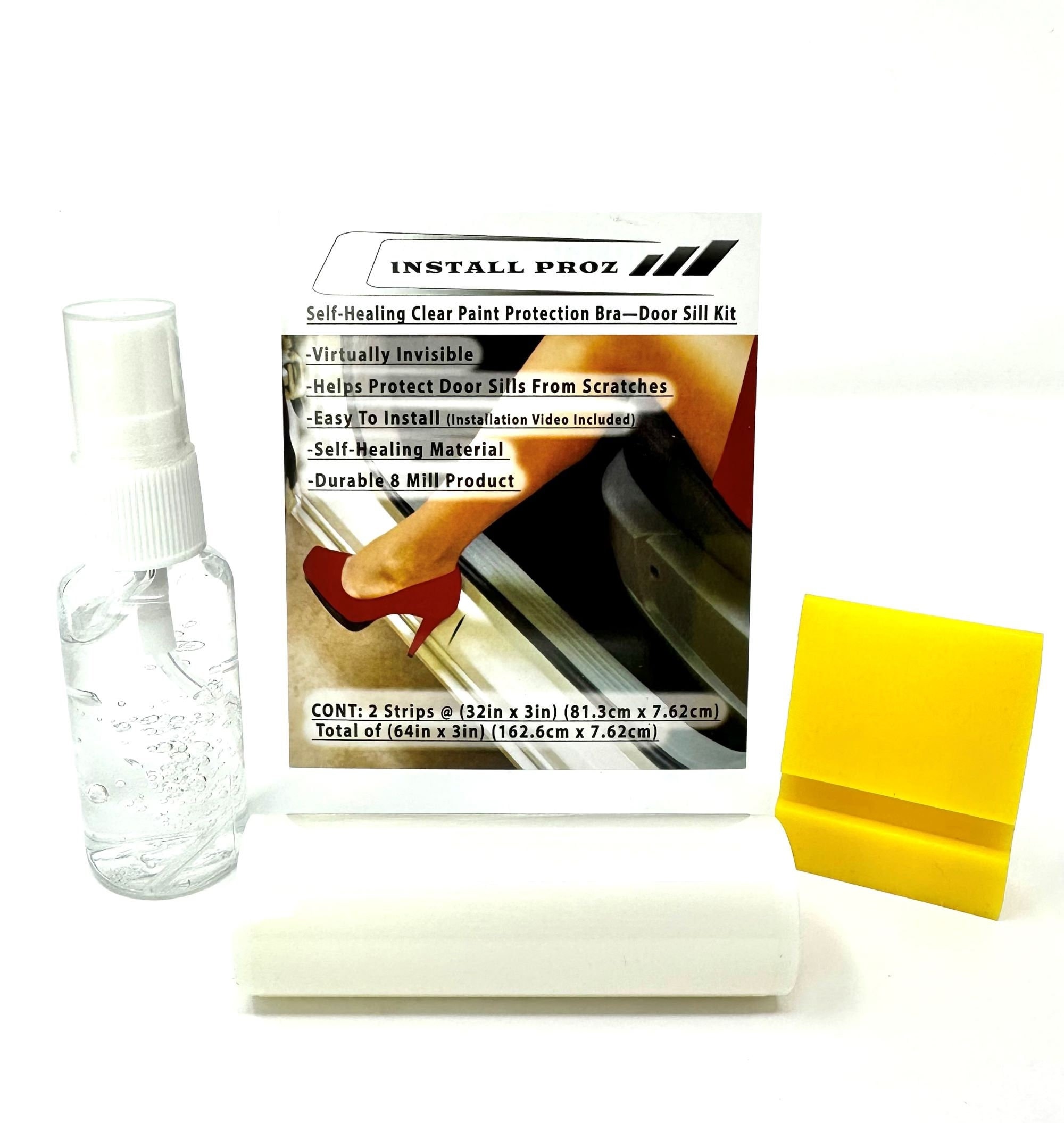 Install Proz Self-healing Clear Paint Protection Bra—door Sill Kit ...