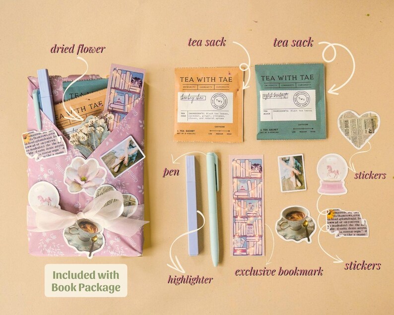 Galentine Gift Basket in the Color Pink Blind Date With A Book Gift Set ...