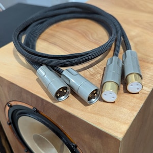 Custom Dual Handcrafted XLR Cables, 1m - Etsy