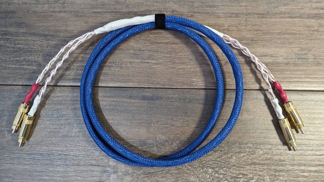 Dual Hi-fi RCA Cables, 5'0, Neutrik Connectors - Etsy