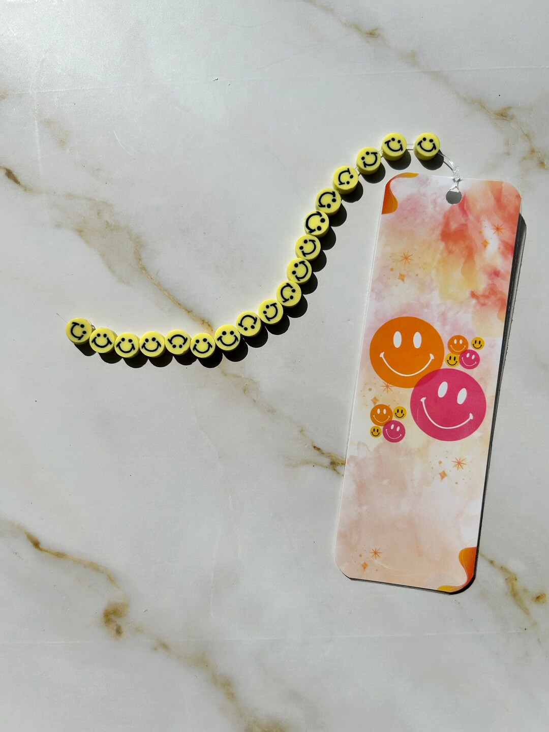 Happy Reading Essential - Smiley Face Bookmark - Etsy
