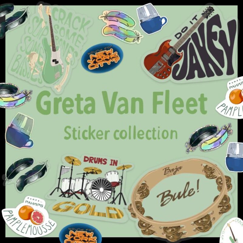 Greta Van Fleet - Etsy