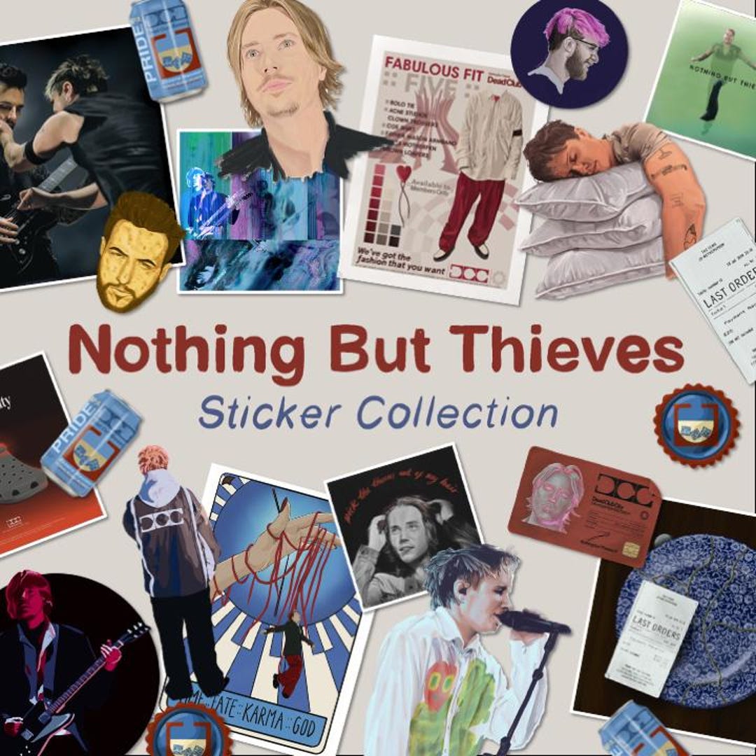 Nothing but Thieves Sticker Collection - Etsy