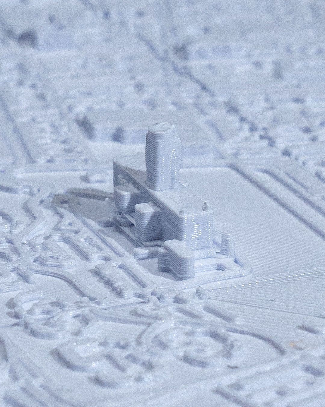 Liverpool 3D City Frame 3D Printed- Unfinished - Etsy