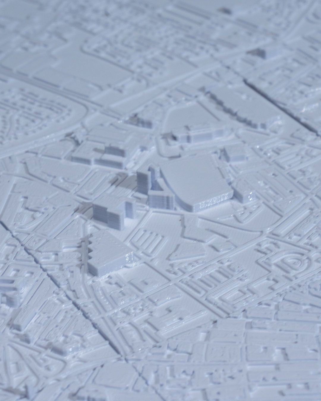 Liverpool 3D City Frame 3D Printed- Unfinished - Etsy