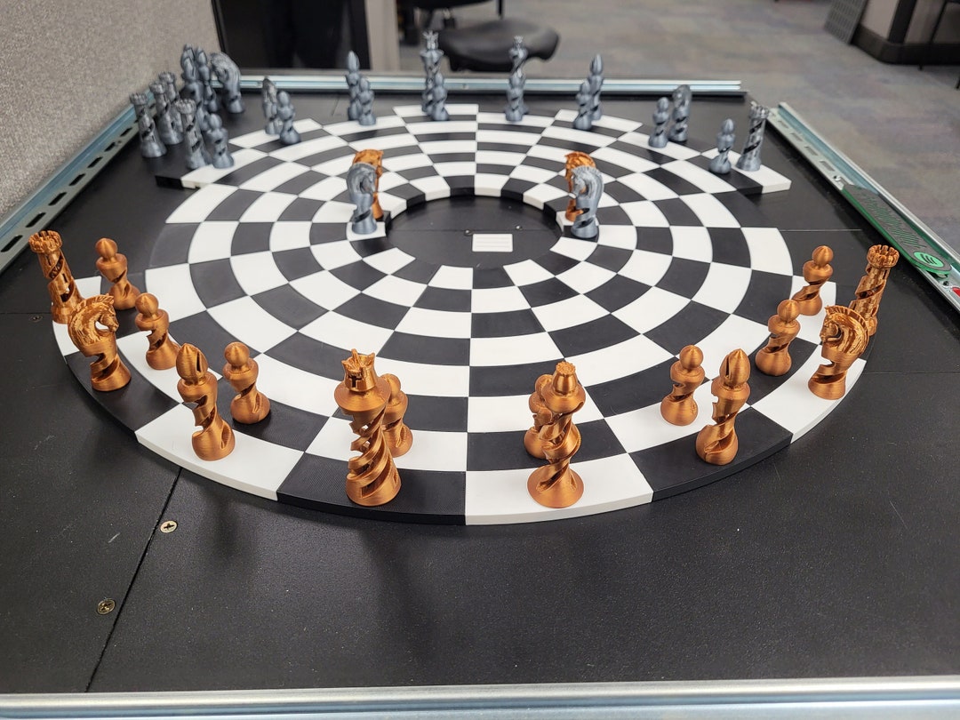 Persian Spiral Chess Game Set - Etsy