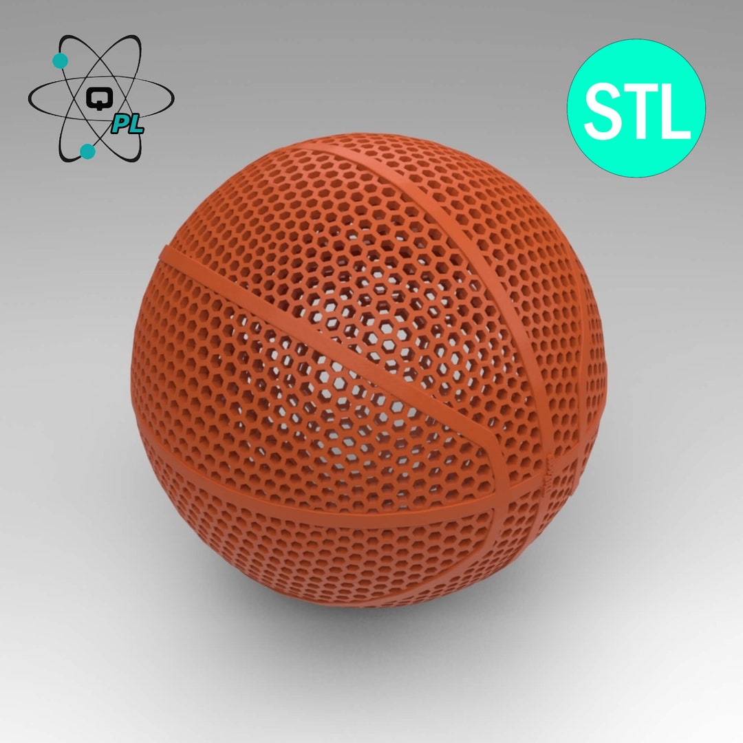 Airless Basketball STL File With Two Versions Regulation & Experimental ...