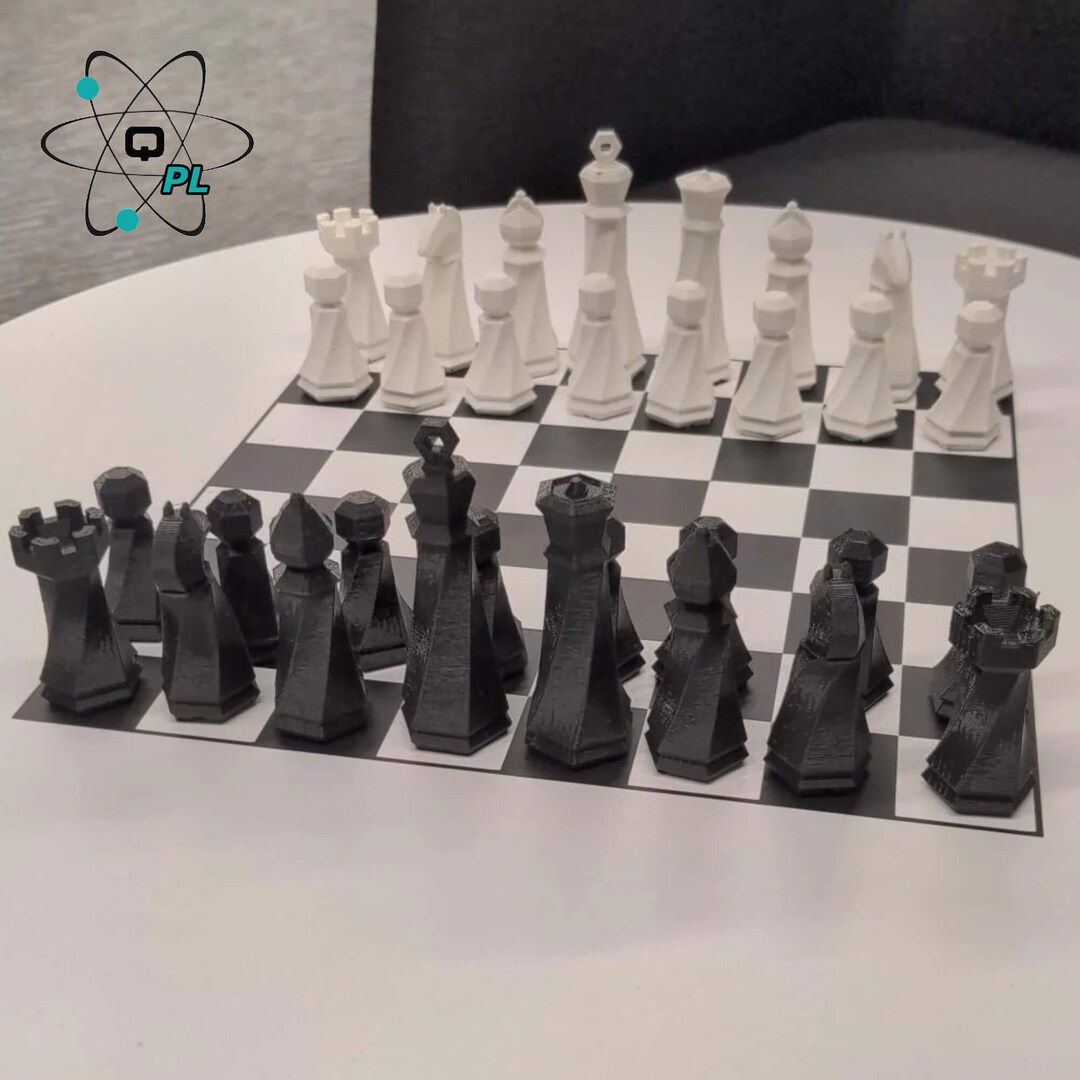 3D Printed Hexagon Chess Set With a Twist - Etsy
