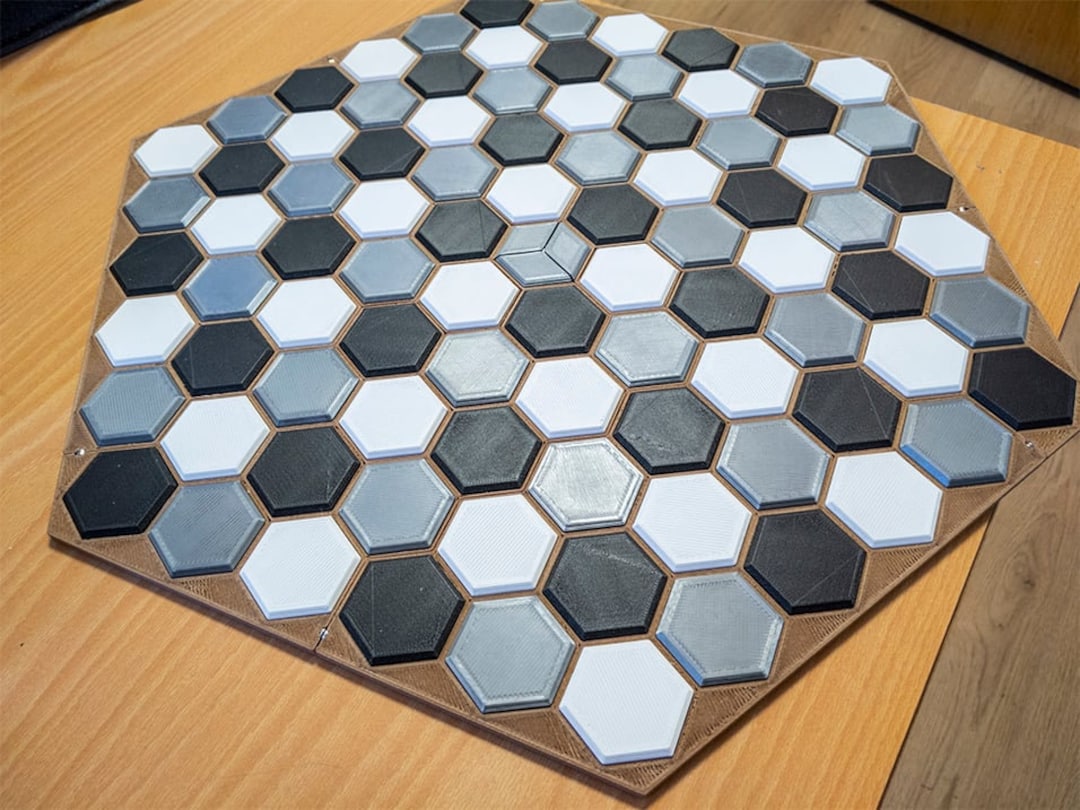 Elegant Hexagon Chess Board - Etsy