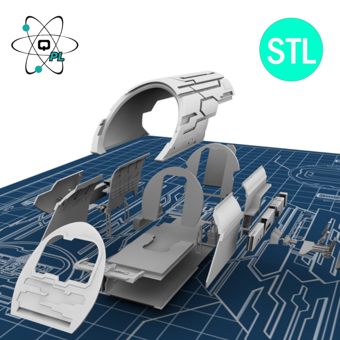 Stargate Atlantis 3D Printed Puddle Jumper STL - Etsy