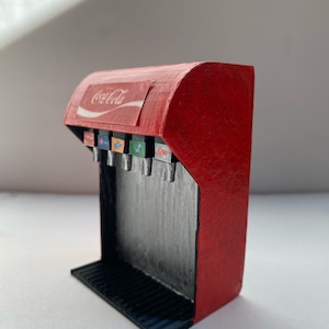 1:12 Scale Soda Machine Dispenser for Doll House Diorama 3D Print FILE ...