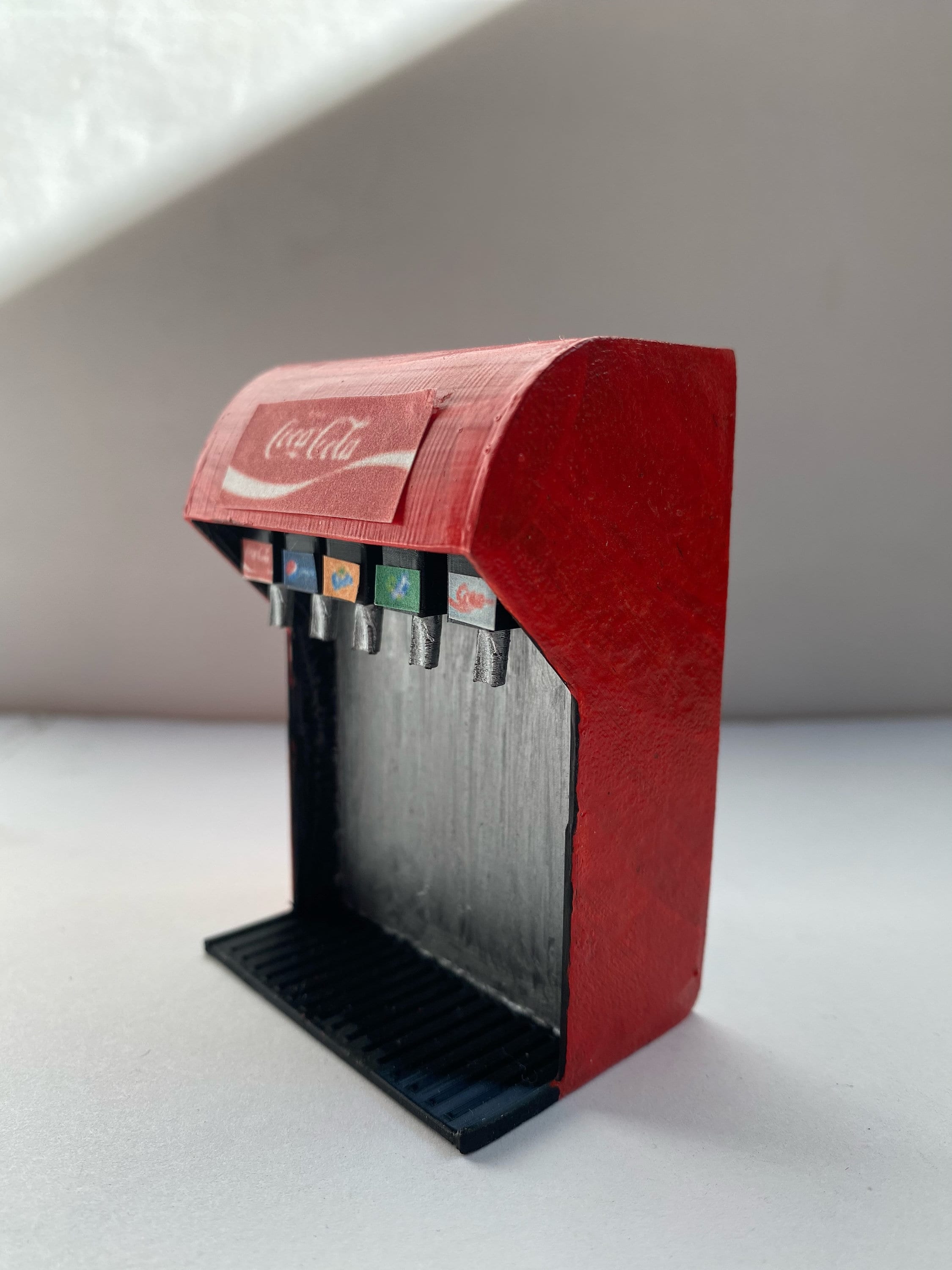1:12 Scale Soda Machine Dispenser for Doll House Diorama 3D Print FILE ...