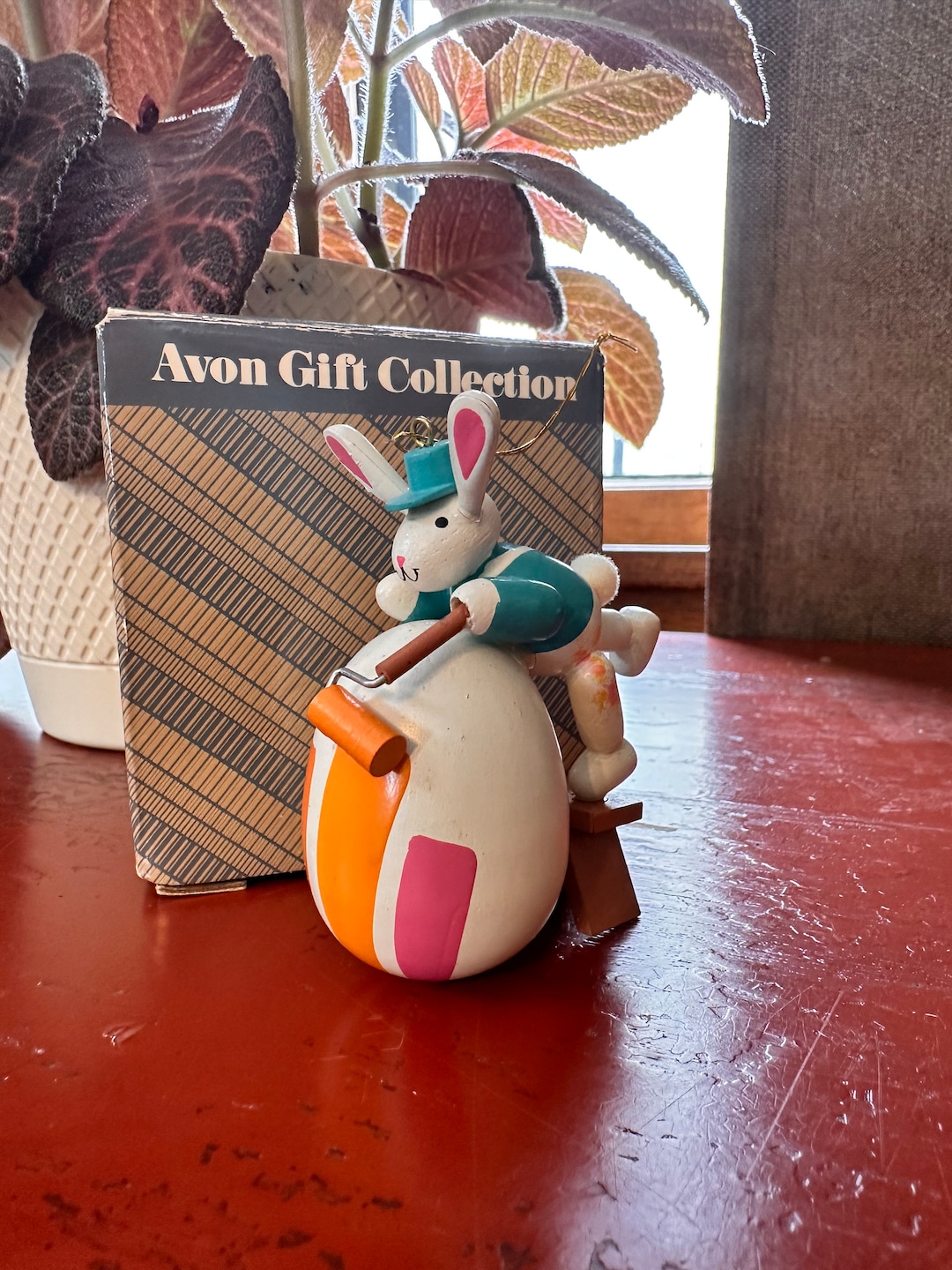 Vintage Avon Bunny Ornament - Etsy UK