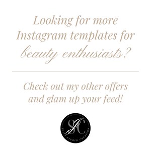 Spray Tan Instagram Templates, Fake Tanning Social Media IG Post and ...