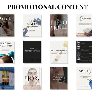 PRP Injection Instagram Templates for Nurse Injectors and Estheticians ...