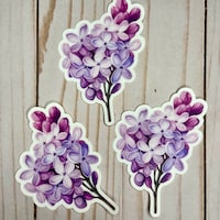 Flower Sticker Blue - Etsy