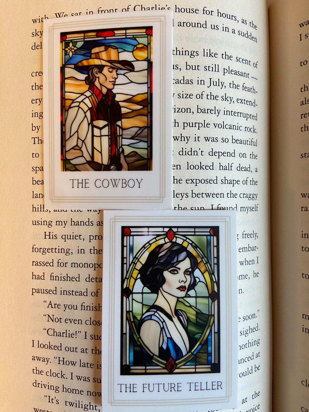 Twilight Tarot Card Stickers || Alice and Jasper || Twilight Lover Gift ...
