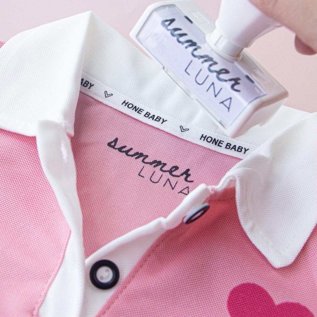 Custom Name Stamp, Personalized Fabric Stamp, NAME STAMP for Clothing ...