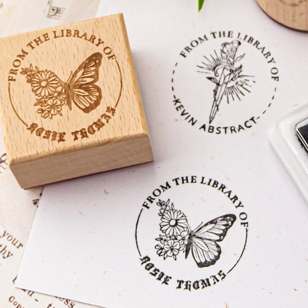 Custom Rubber Stamp - Etsy