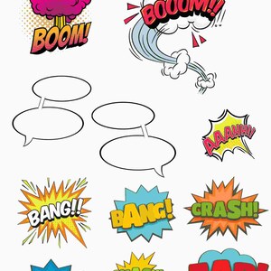 Blank Comic Book Template - Etsy