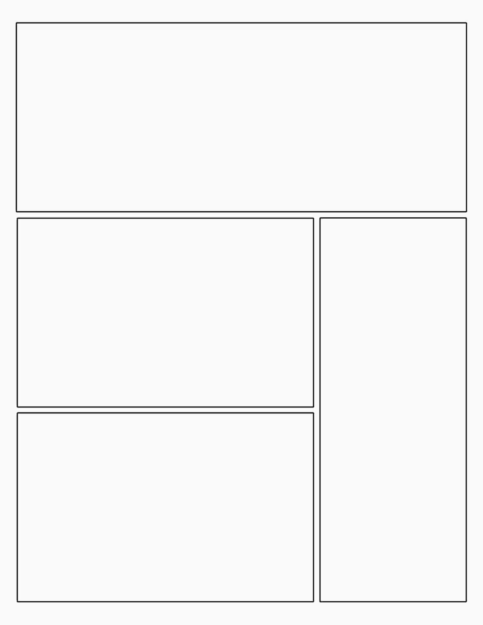 Blank Comic Book Template - Etsy