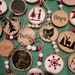 Wooden Rounds, Christmas Ornaments - Etsy