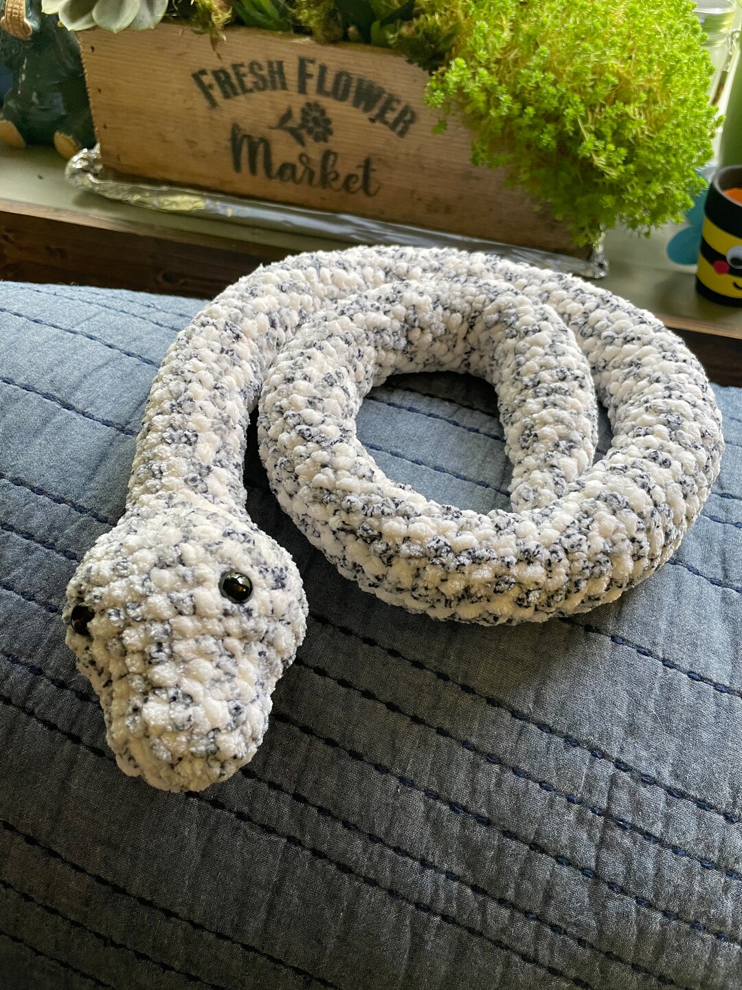 Plush Crochet Snake - Etsy